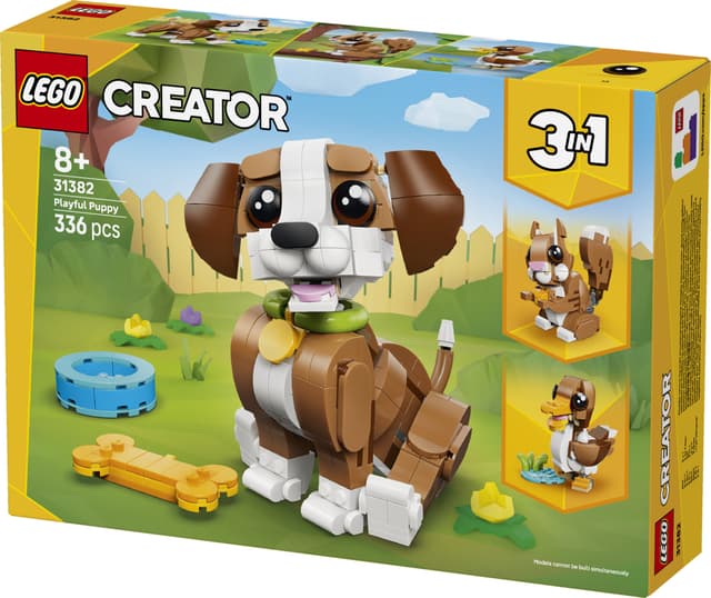LEGO Creator Søde dyr: Legesyg hundehvalp 31382 | Elgiganten