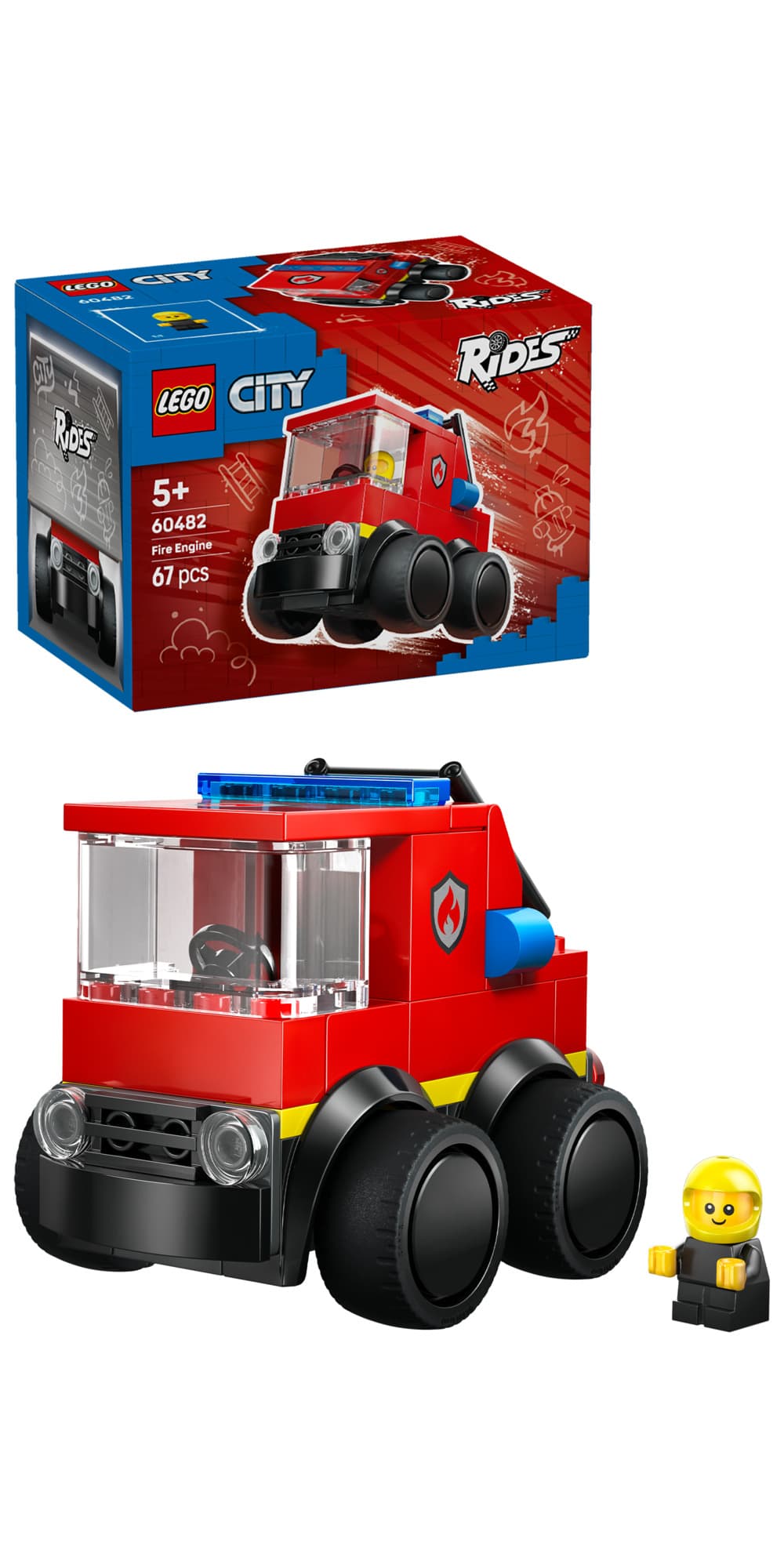 LEGO City Fordon – brandbil 60482 - Elgiganten