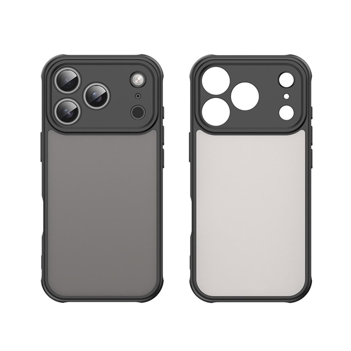 Sort Mat Magnetisk Telefon Cover Kompatibelt med iPhone 17 Pro Max ...