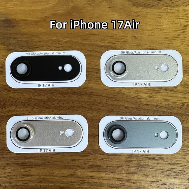 Mat Metal Kamera Linsebeskytter i Ét Stykke – Passer til iPhone 17 Pro ...