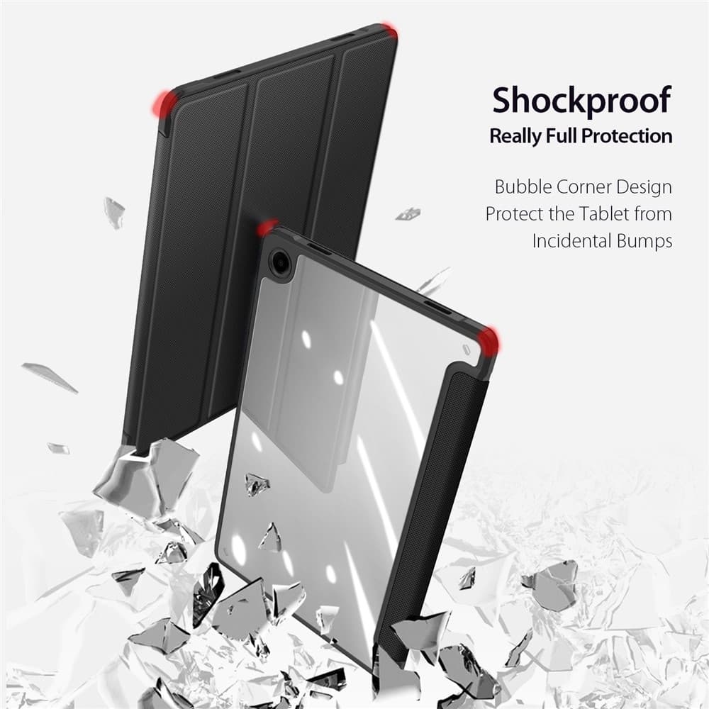 DUX DUCIS Samsung Galaxy Tab A11+ TOBY Series Trifold Fodral - Svart ...