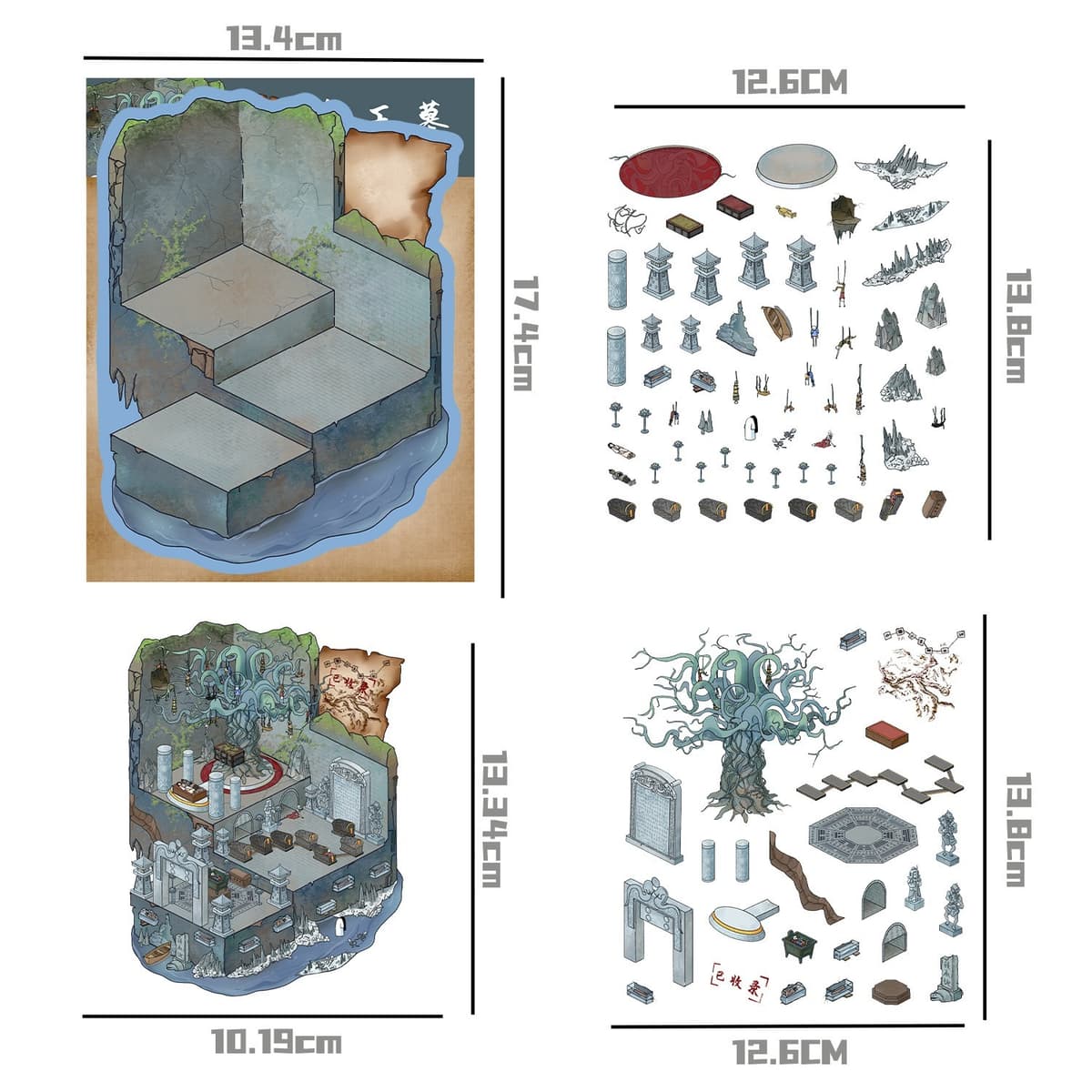 DIY 3D Miniatyr Landskap Klistremerker - Skap Din Egen Mikroverden - Elkjøp