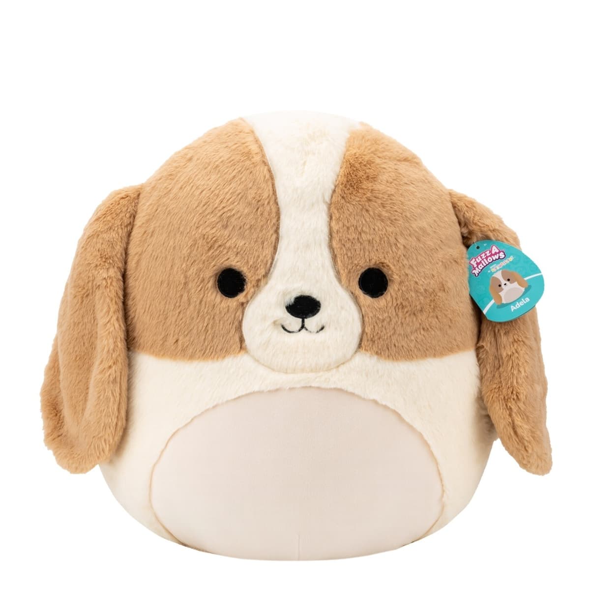 Squishmallows 40 cm plys - Fuzz A Mallows Adela Basset Dog (238961 ...
