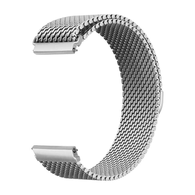 Milanese Loop Urrem til Smartwatches Sølv 20 mm | Elgiganten