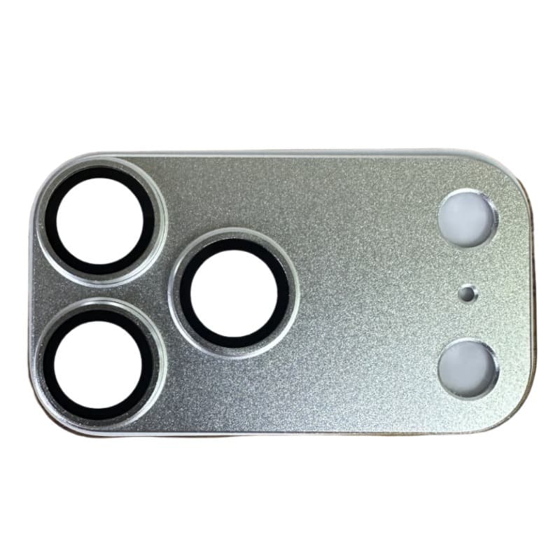 Matt Metall Armor Kameralinsebeskytter Kompatibel med iPhone 17 Pro Max ...