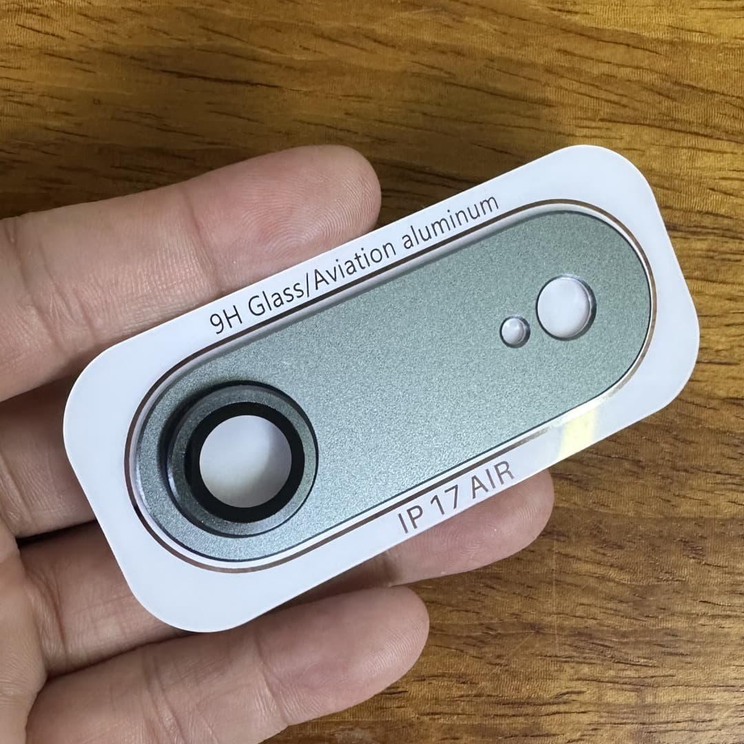 Matt Metall Armor Kameralinsebeskytter Kompatibel med iPhone 17 Pro Max ...