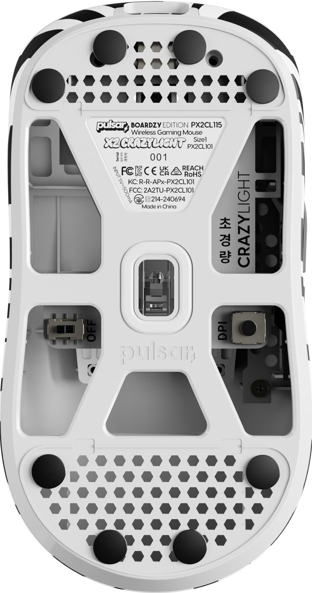 Pulsar X2 Crazylight Mini langaton hiiri (Boardzy Limited Edition ...