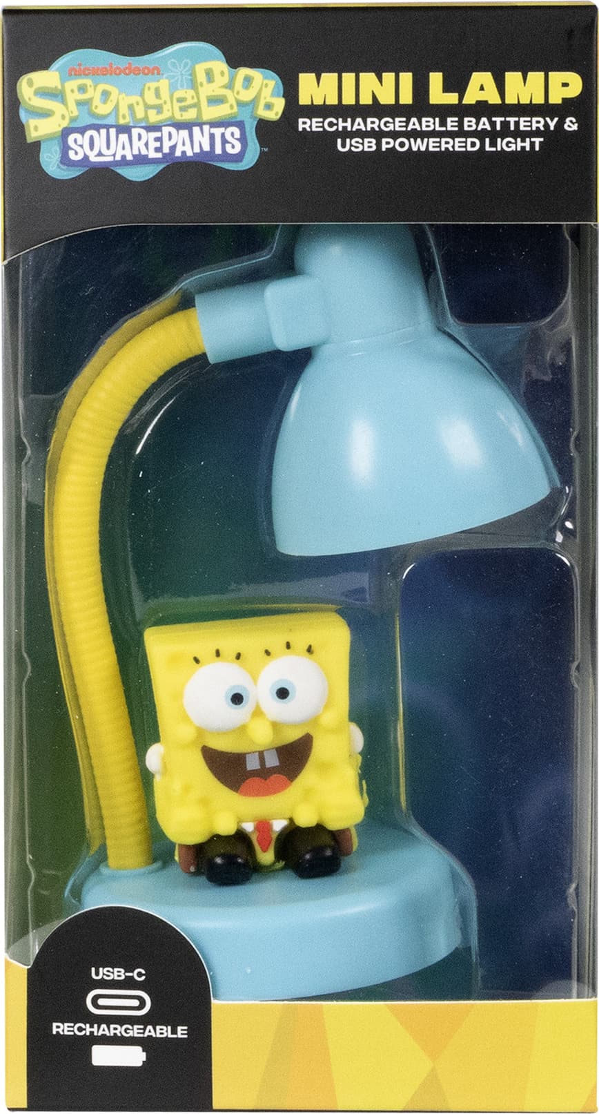 Blue Sky Studio SpongeBob Mini LED lampe med actionfigur - Elkjøp