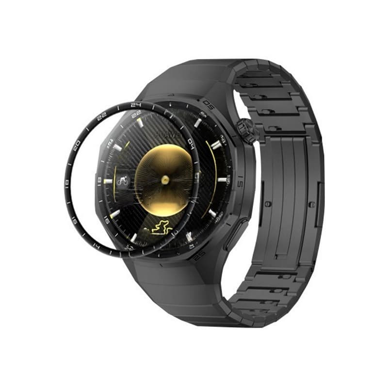 3D Böjd Fullskärms Mjukfilm för Huawei Watch GT6 46mm - 2-pack ...