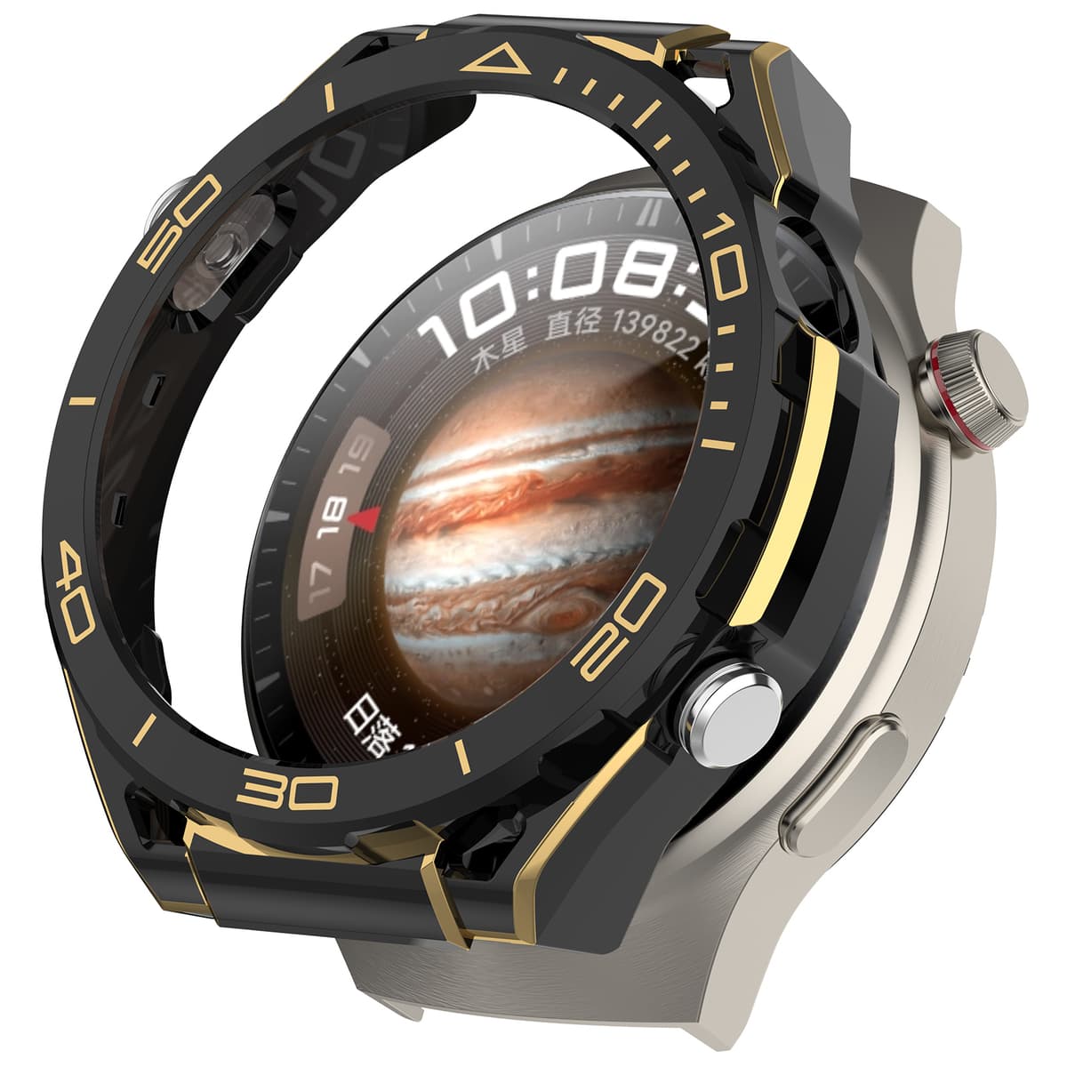 Transformer din Huawei Watch 4 Pro med et mesterligt etui Sort | Elgiganten