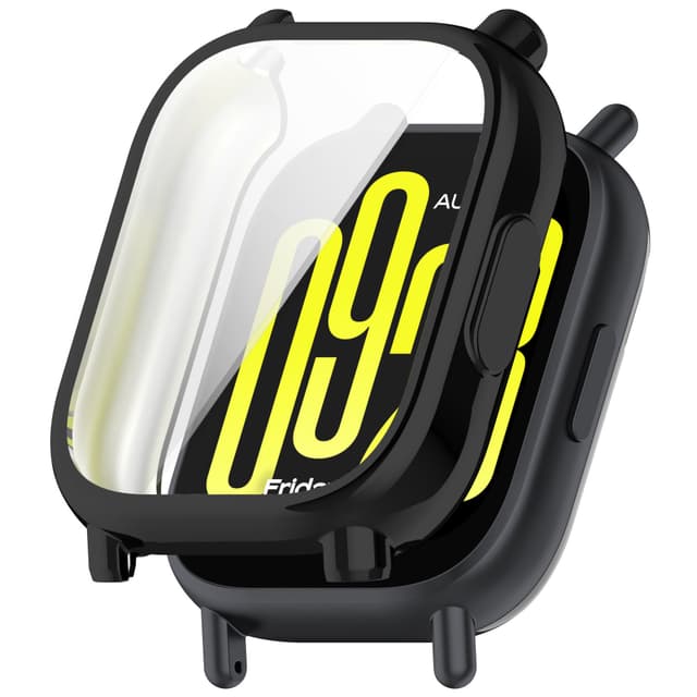 Galvanoitu musta kotelo Redmi Watch 5 Lite -puhelimelle - Täysi ...