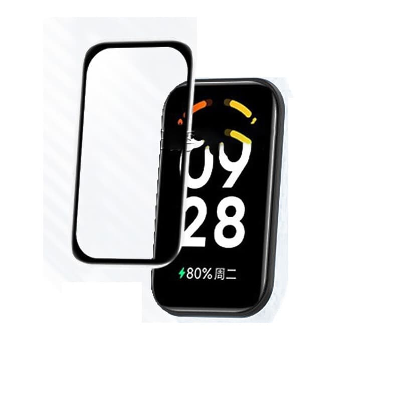 3D-böjt skärmskydd i mjuk film för Xiaomi Mi Band 9 Active (2-pack ...