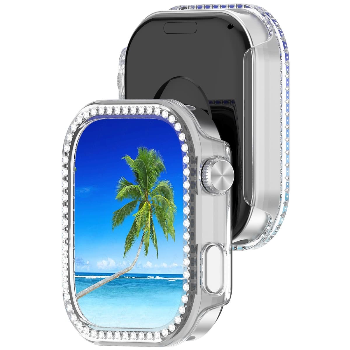 Skyddande Skal Kompatibelt med Redmi Watch 6 - Enkel Rad Diamant PC St ...