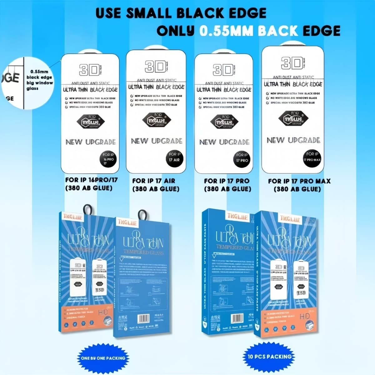 Personvern 3D Slim Edge Electroplated Glass Skjermbeskytter kompatibel ...