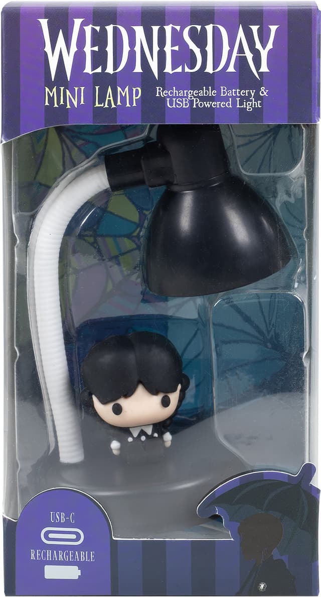 Blue Sky Studio Wednesday Mini LED-lampe med actionfigur - Elkjøp