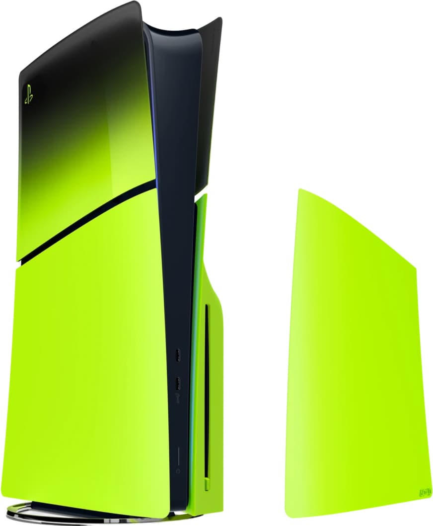 PS5 Slim konsolldeksel (Remix Green) - Elkjøp