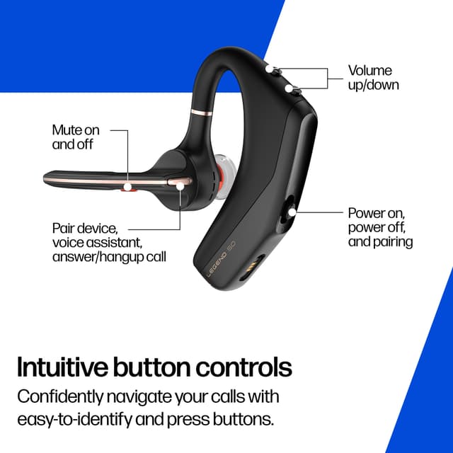 Poly Voyager Legend 50 trådlöst headset - Elgiganten