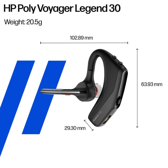Poly Voyager Legend 30 trådløst headset | Elgiganten