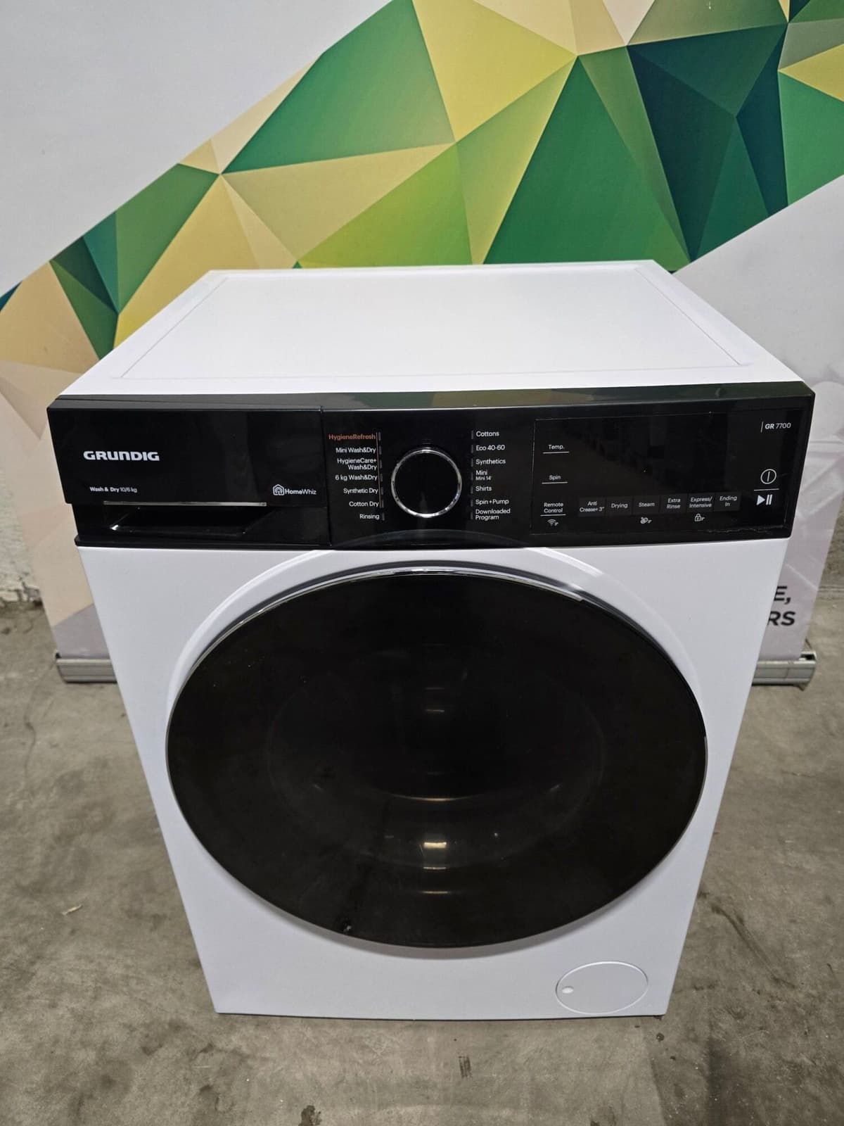 Grundig GDP810642WW – Vask/tørk - brukt - Elkjøp