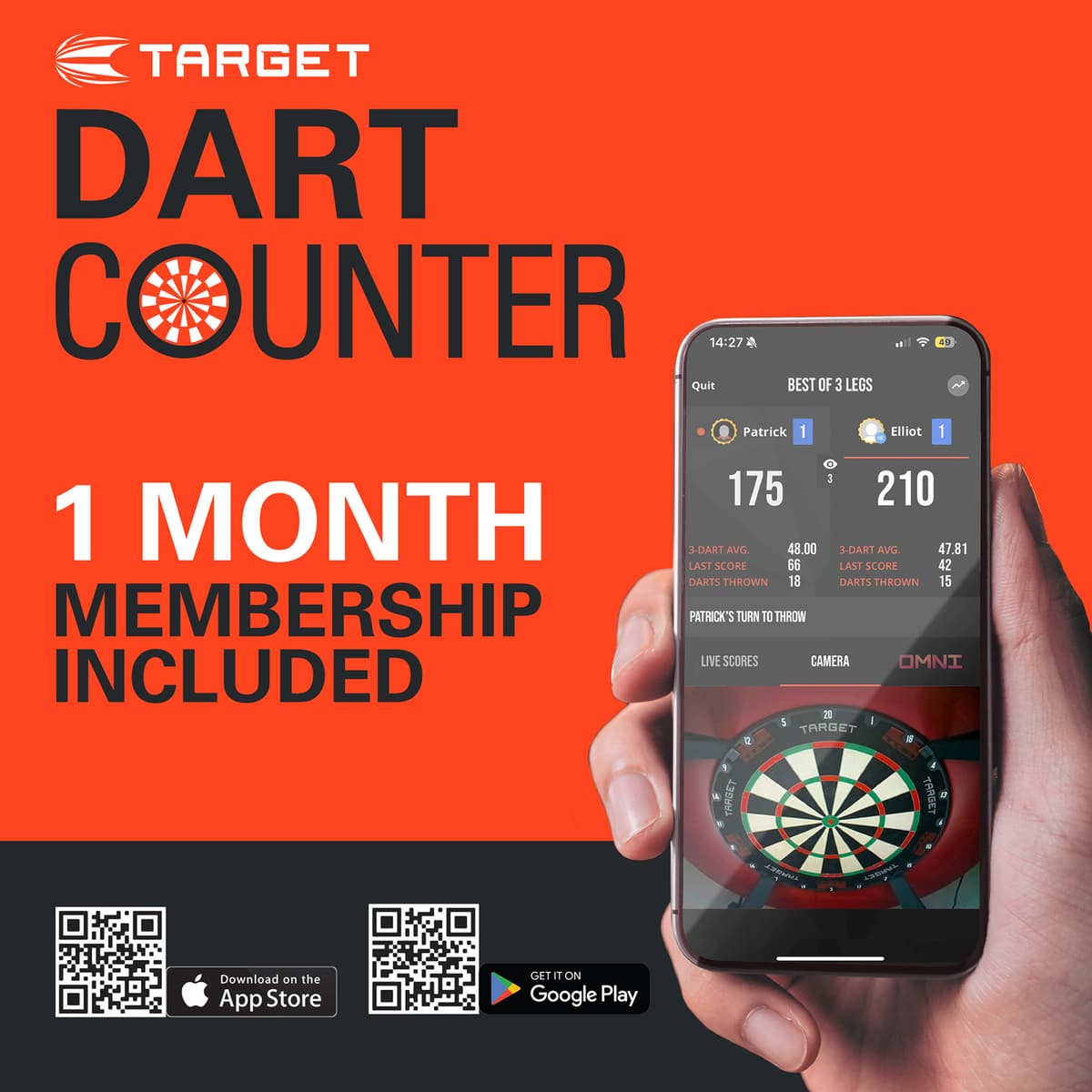TARGET SUMMIT CABINET & DARTBOARD SET 2025 - Elkjøp