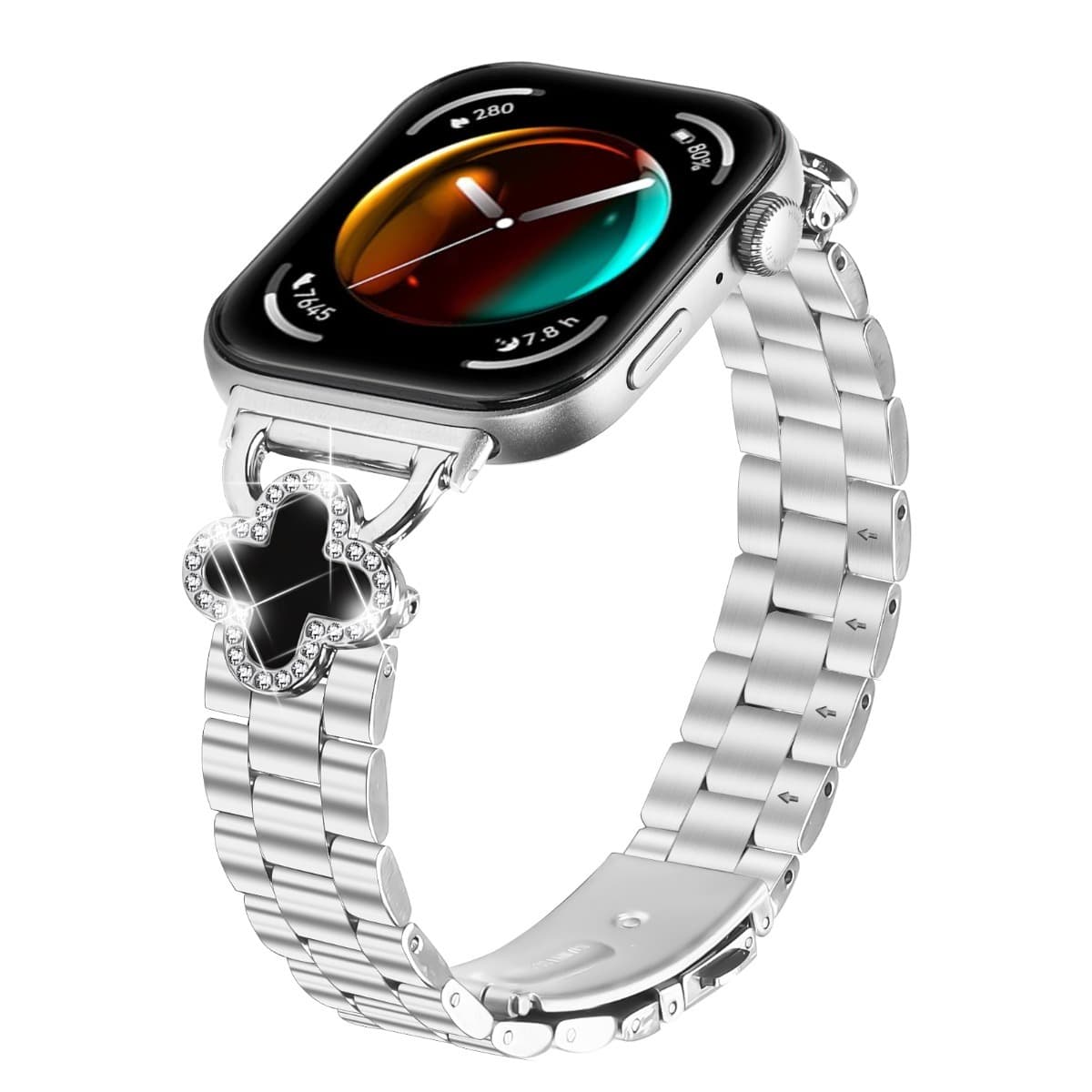 Stilig kløver Tri-beads reim kompatibel med Huawei Fit 3/Fit 4/4 Pro ...