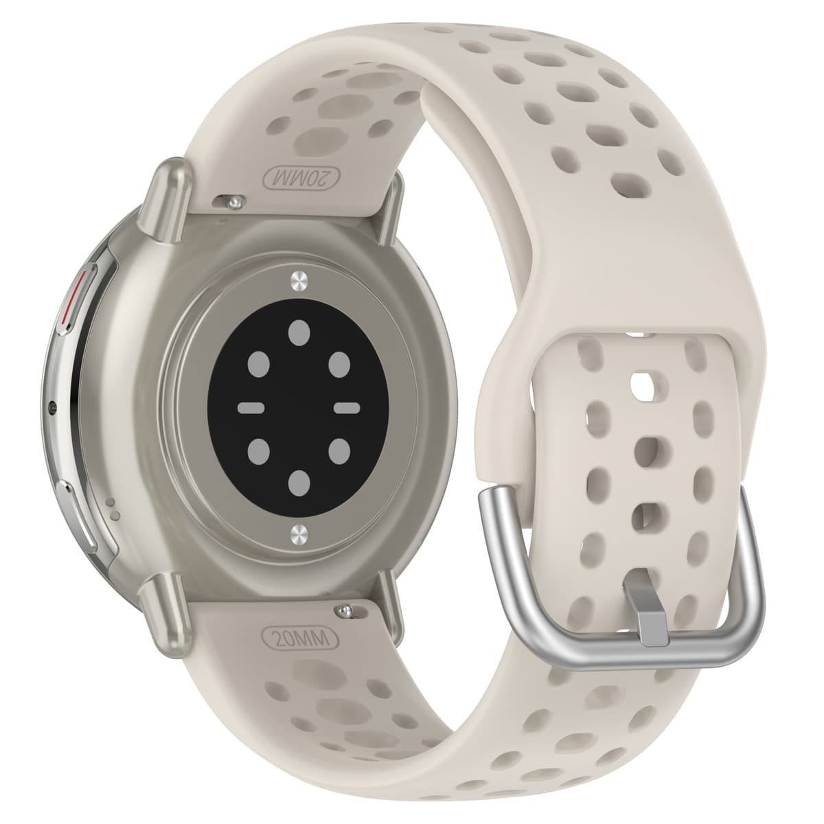 Amazfit Active 2 Band - Andningsbart silikon sportbyte Beige - Elgiganten