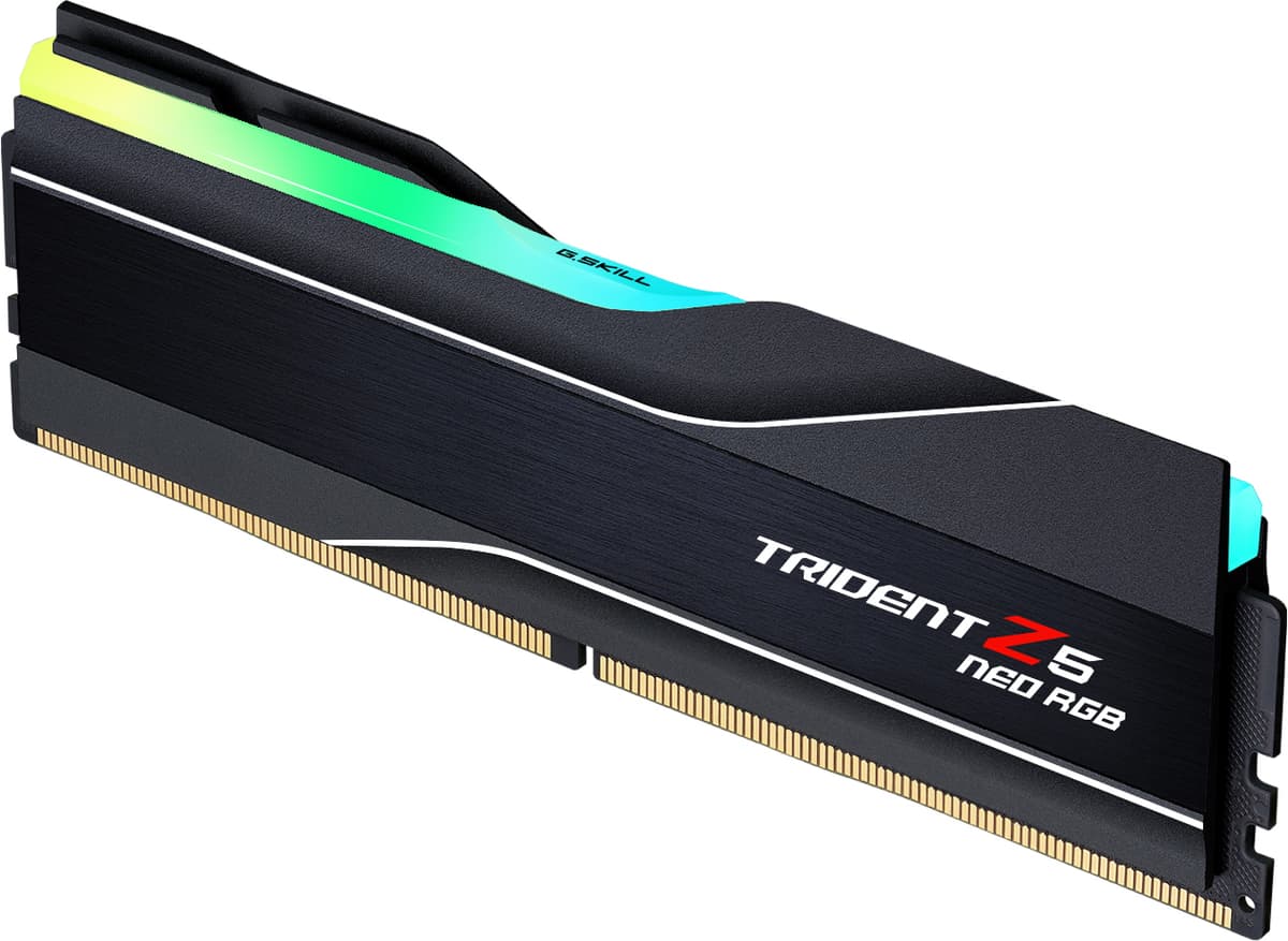 G.Skill Trident Z5 Neo DDR5 RGB RAM 24 GB (1x 24 GB) 6000MT/s CL40 - Elkjøp