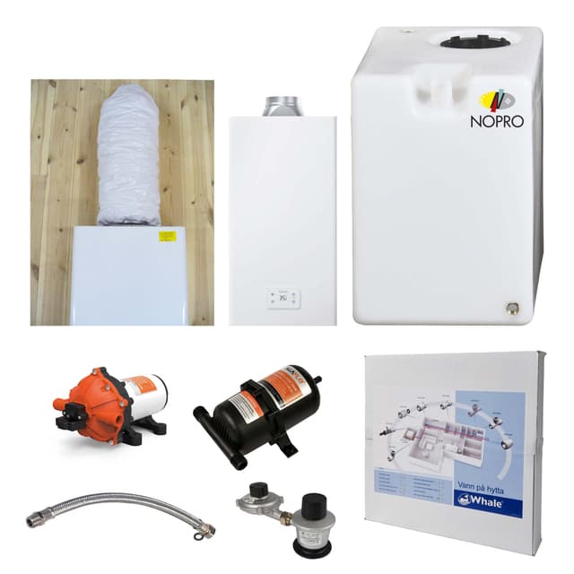 Vattenpaket - 12V/Gasol/tank - Elgiganten