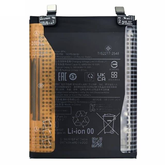 Batteri til Xiaomi Redmi Note 12 Pro+ 5G 3.87V 4880mAh BP4J | Elgiganten