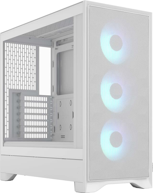 Fractal Pop 2 Air PC-chassi (Vitt TG RGB) - Elgiganten