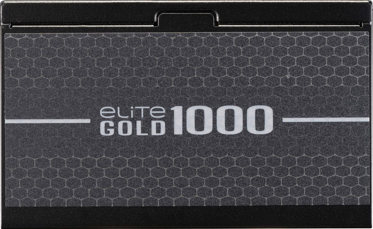 Cooler Master Elite Gold FM 1000 W virtalähde (musta) - Gigantti