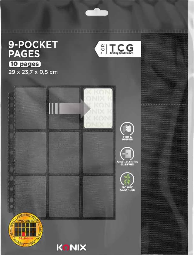 Konix TCG binder sheets (10 ark) | Elgiganten