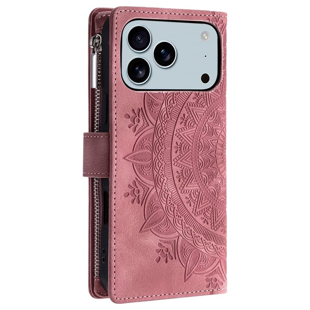 Pungetui kompatibelt med iPhone 17 Pro Max cover etui mandala ...