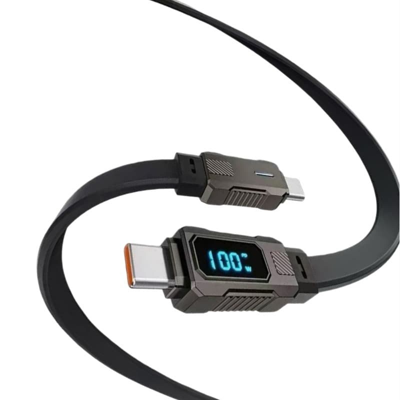 USB-C til USB-C Digital Display Ladekabel - PD Hurtig Opladning ...