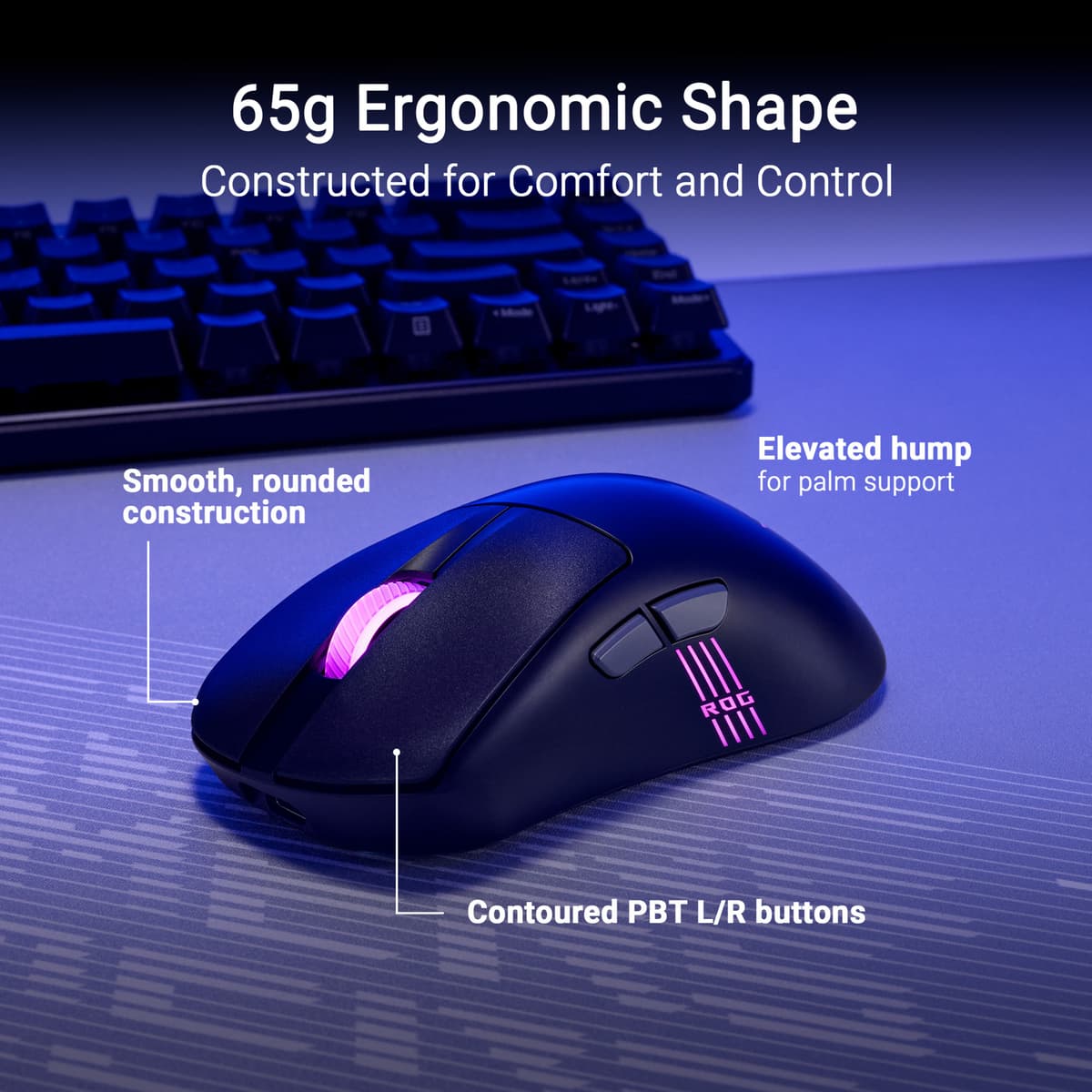 ASUS ROG P722 KERIS II ORIGIN gamingmus (sort) - Elkjøp