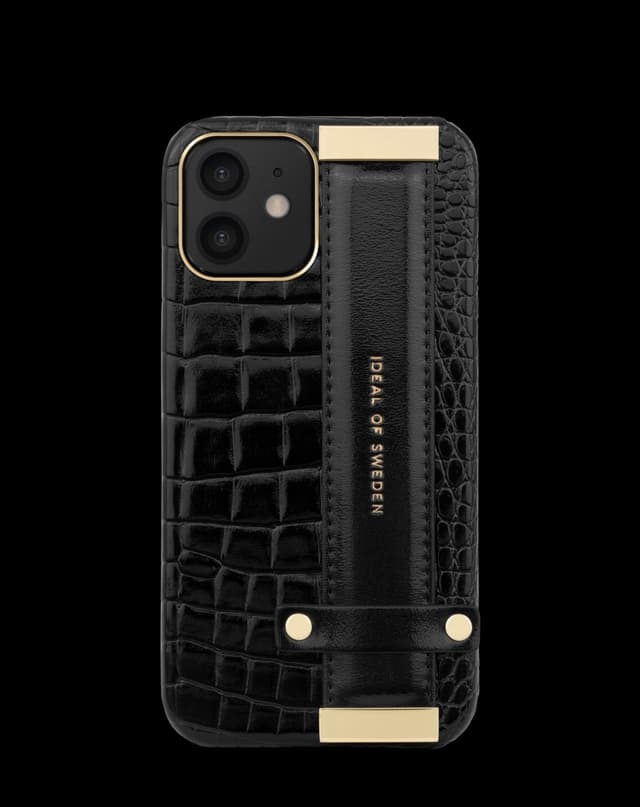 Statement Case iPhone 12 Mini Neo Noir Croco - Elkjøp