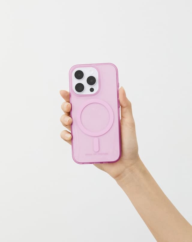 Clear Case MagSafe iPhone 16 Light Pink | Elgiganten