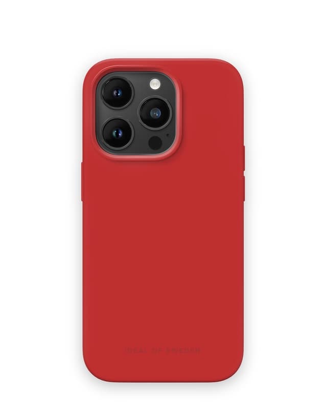 Silicone Case MagSafe iPhone 14 Pro Red | Elgiganten
