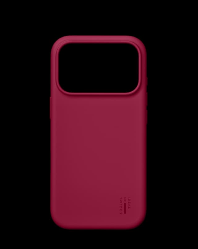 Silicone Case MagSafe iPhone 17 Pro Cranberry - Elgiganten