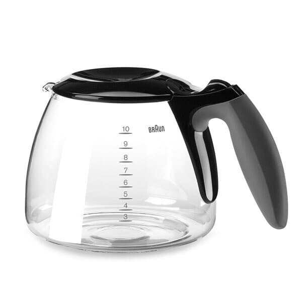Braun KFK 500 Glaskanna 10 Koppar Svart AX13210012 - Elgiganten