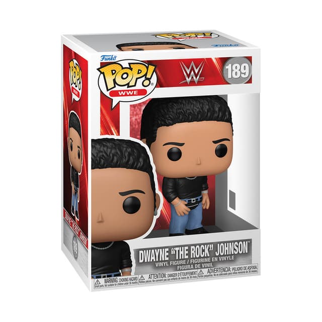 Funko POP! WWE Dwayne The Rock Jhonson w/Fanny Pack figur - Elgiganten