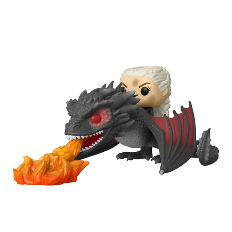 Funko POP! Game of Thrones Daenerys on Fiery Drogon figur - Elkjøp