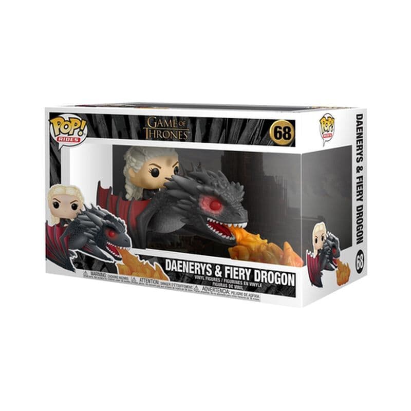Funko POP! Game of Thrones Daenerys on Fiery Drogon figur - Elgiganten