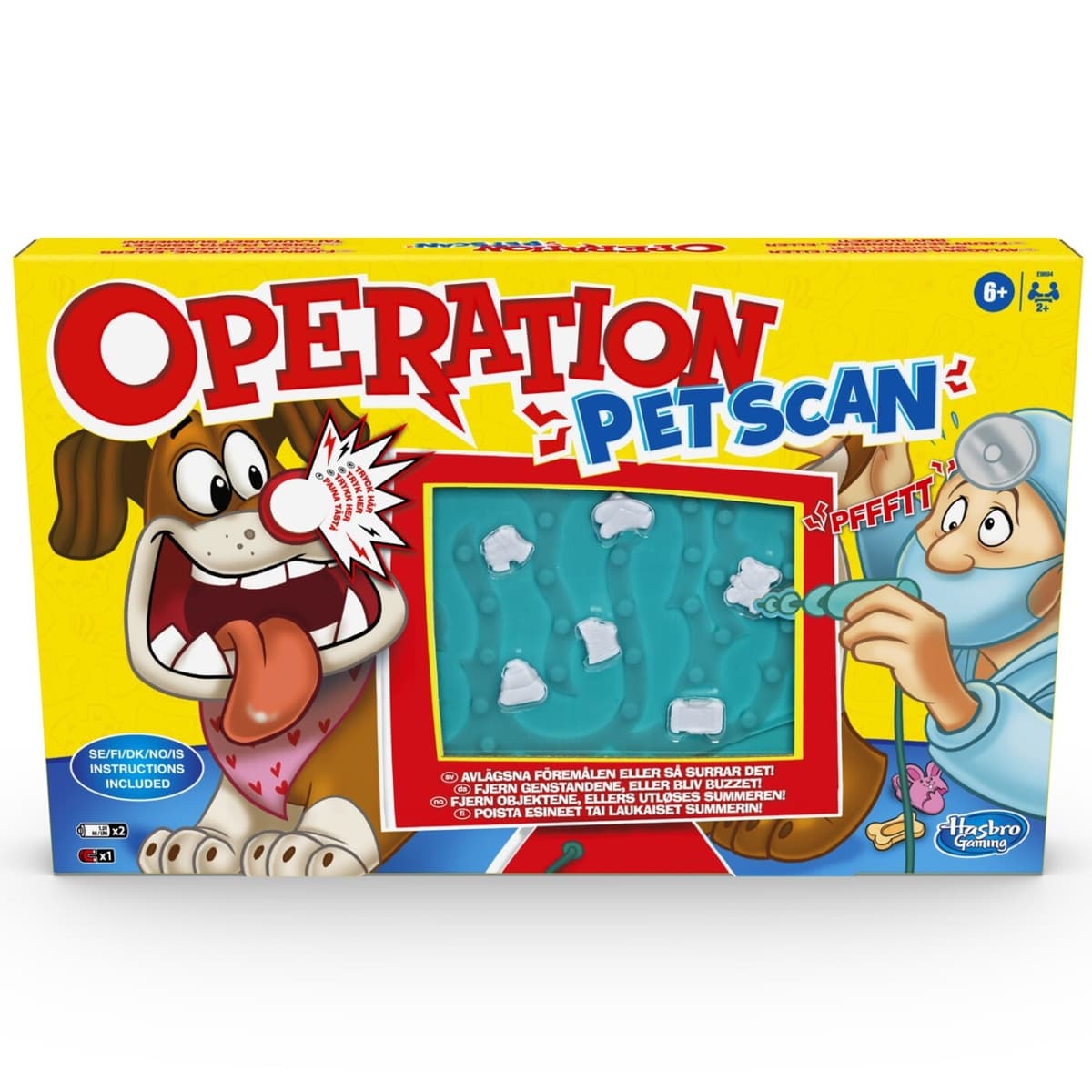 Hasbro Operation Pet Scan | Elgiganten