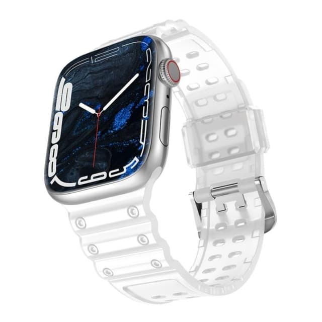 Apple Watch Ultra/SE/8/7/6 (41/42/38mm) Armbånd - Gennemsigtig | Elgiganten
