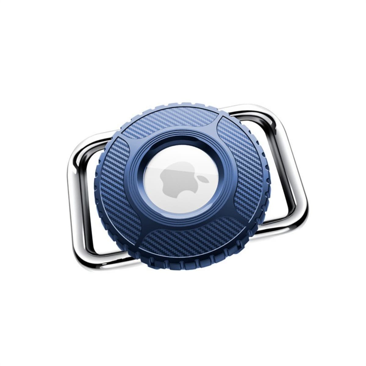 Halsbåndholder kompatibel med Apple AirTag — Silikon PC Metall ...