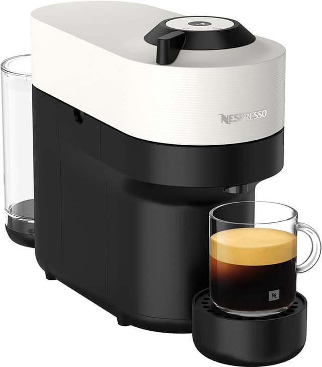 Nespresso Vertuo Pop kapselmaskin av Sage (kokosvit) - Elgiganten