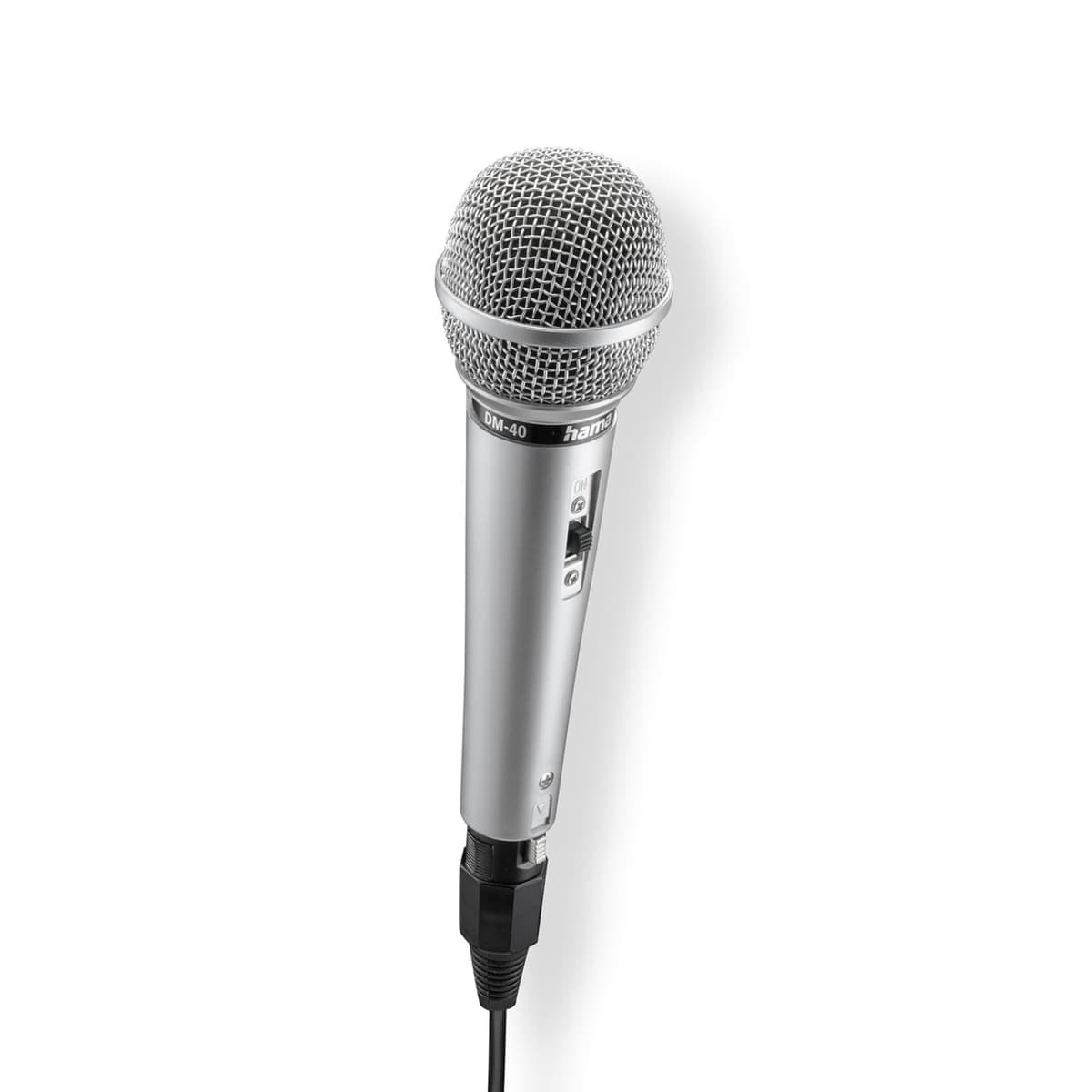 Hama Mikrofon Karaoke Dynamisk Mono Jam Star Sølv - Elkjøp