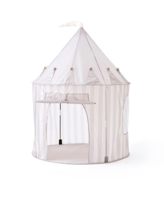 Kids Concept Star - Play Tent with Stripes, Grey - (1000926) - Elkjøp