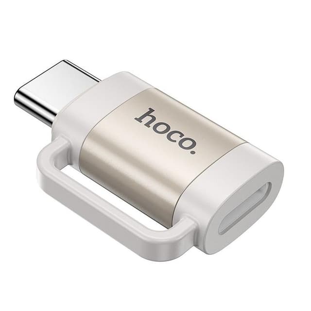 Hoco Adapter OTG USB-C Till Lightning 3A UA31E - Grå - Elgiganten